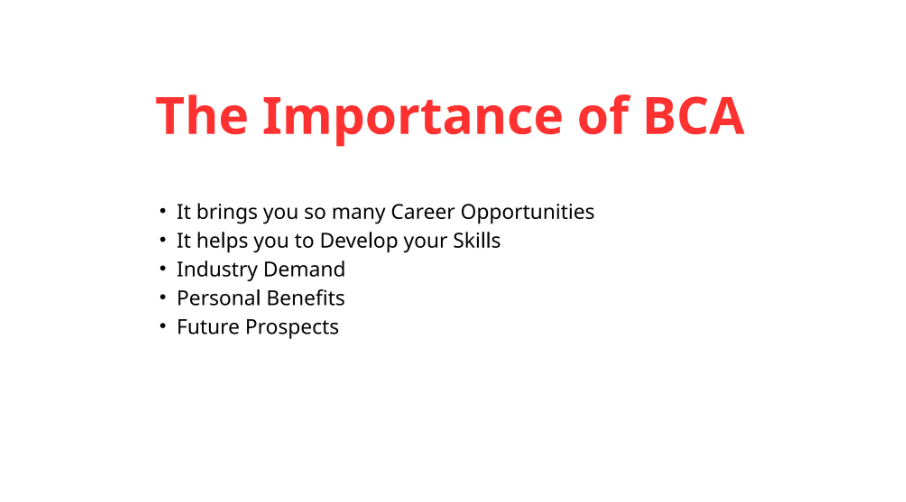 Explore the Benefits of a BCA Degree in 2025