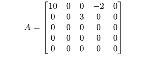 Sparse Matrix in Data Structure - Types, Representation & Examples