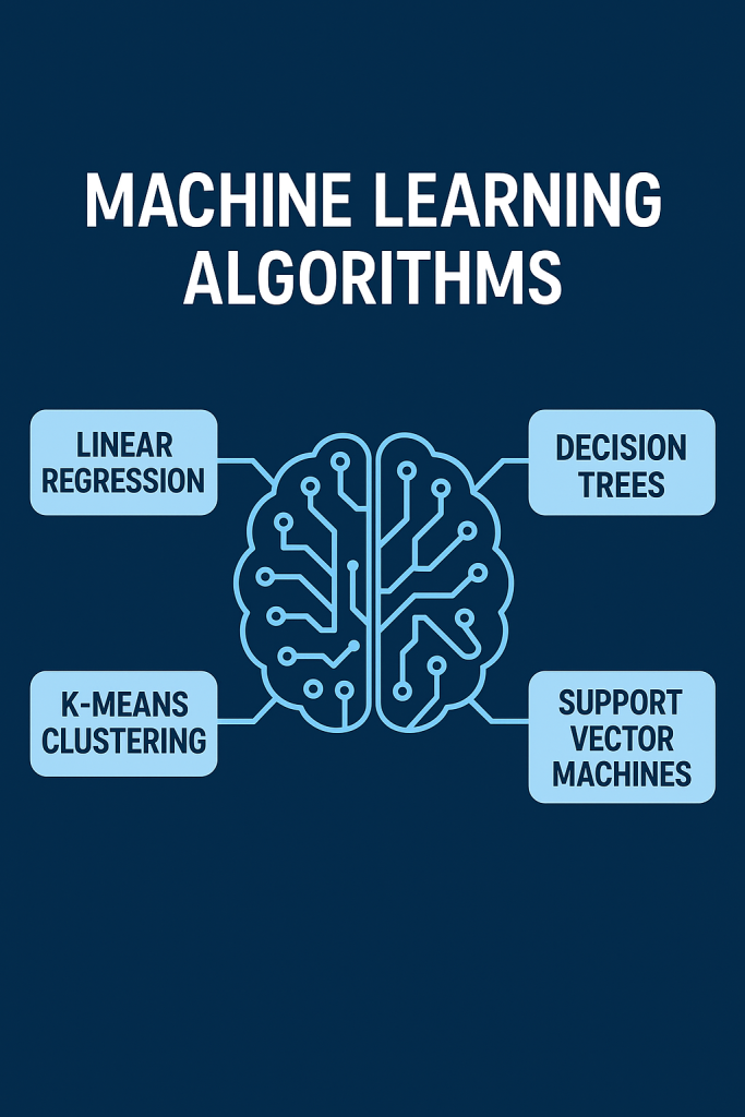 Top 10 Machine Learning Algorithms You Must Know in 2025