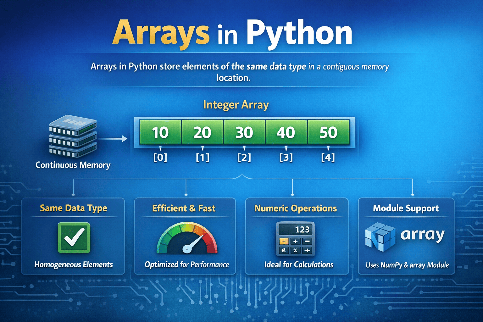 Array vs List in Python: Differences, Uses & Examples